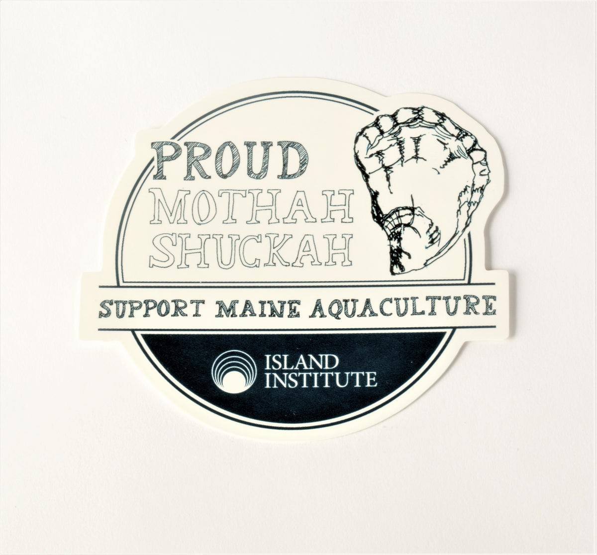 Mothah Shuckah Sticker– Archipelago - The Island Institute Store